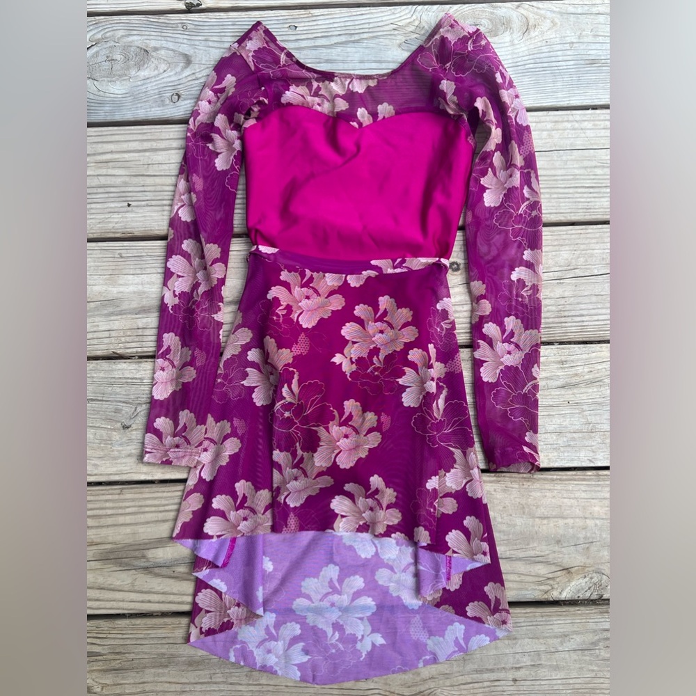 Eleve Ballet Dance Costume Leo & Skirt Axs - Gem